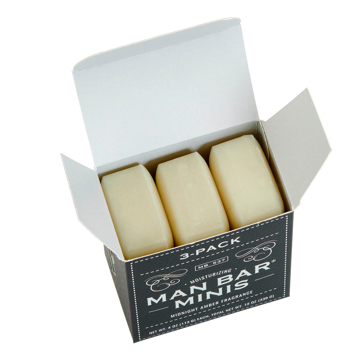 Man Bar Mini 3 Pack Midnight Amber – Man Bar Soap